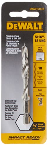 DEWALT Drill Tap, UNC, 5/16-Inch (DWADT51618)