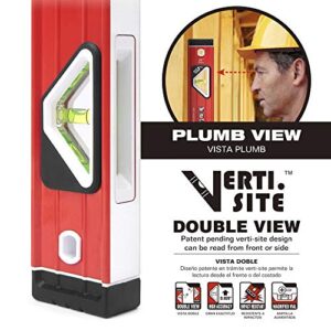 Goldblatt 3-Piece Torpedo Level Set - 9", 24", 48" Spirit Level Included, Aluminum Alloy Construction