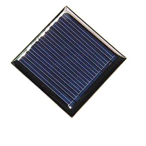 10Pcs 2V 60mAh 0.12W 45X45mm Micro Mini Power Small Solar Cell Panel Module for DIY Solar Light Phone Charger Flashlight