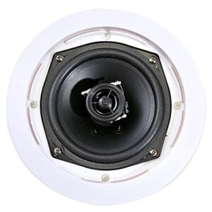 8) New PYLE PRO PDIC61RD 6.5'' 200W 2-Way In-Ceiling/Wall Speaker System White