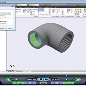 Autodesk Inventor 2016: Tube and Pipe Routed Systems – Video Training Course