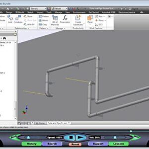 Autodesk Inventor 2016: Tube and Pipe Routed Systems – Video Training Course