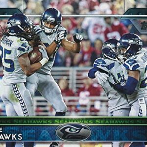 Seattle Seahawks 2015 Topps Complete Regular Issue 23 Card NFL Team Set Including Russell Wilson, Marshawn Lynch, Richard Sherman and Others