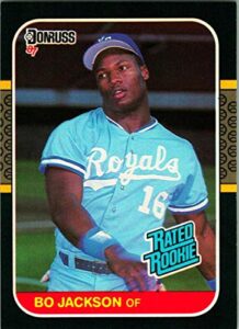 1987 donruss 35 bo jackson nm-mt