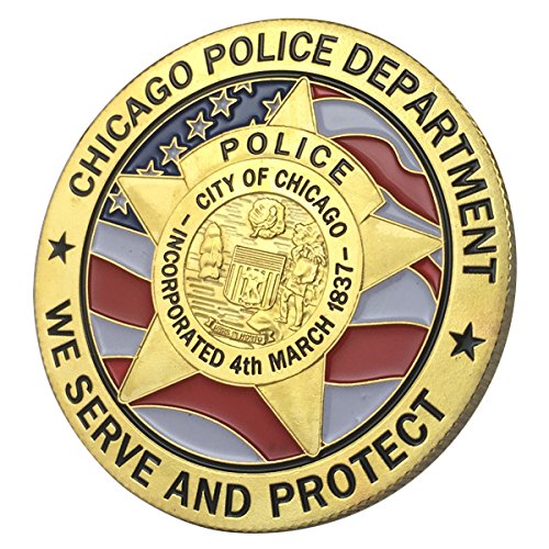 Chicago Police Department / CPD G-P Challenge coin 1112#