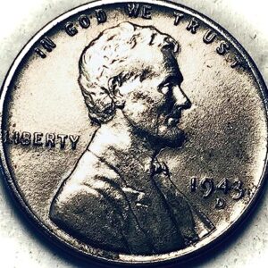 1943 D Lincoln wheat Cent Penny Seller Mint State