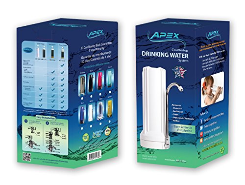 APEX MR-1020 Countertop Water Filter (Clear)