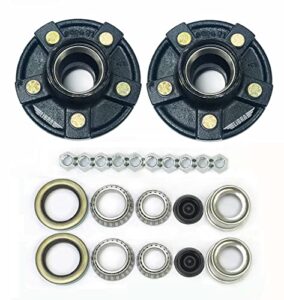 libra set of 2 trailer idler hub kits 5 on 5" for 3500 lbs axle - 22018k