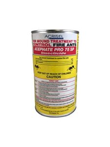 acephate pro 75 sp insecticide imported fire ant mound treatment 1 tsp per mnd"