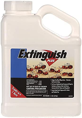 Kill Control Fire Ants Fire Ant Bait Extinguish Plus Fire Ant Killer Bait 1.5lbs