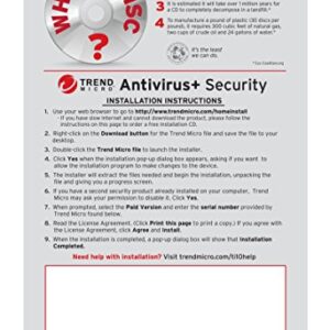 Trend Micro Antivirus+ 10 2018 (1YR-1PC) Download (Registration Code)