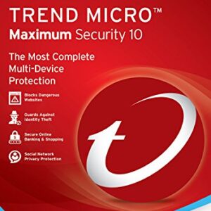 Trend Micro Maximum Security 10 (3-Users) [Old Version]