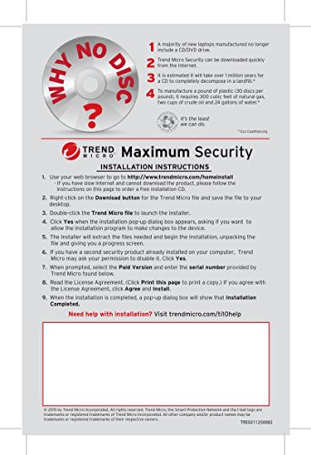 Trend Micro Maximum Security 10 (3-Users) [Old Version]