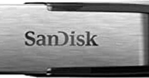 SanDisk 128GB Ultra Flair USB 3.0 Flash Drive - SDCZ73-128G-G46, black