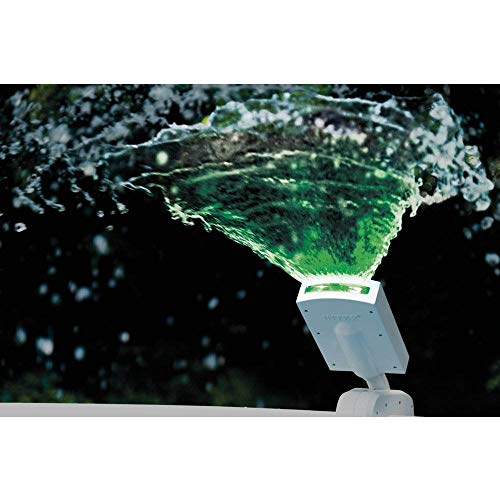 Intex Multi-Color LED Pool Fountain for Above Ground Pools, Fits Metal Frame and Ultra Frame Pools