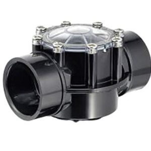 Hayward PSCV2S2DGR PVC Check Valve, Dark Gray