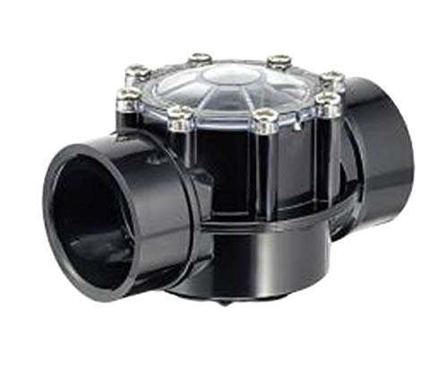 Hayward PSCV2S2DGR PVC Check Valve, Dark Gray