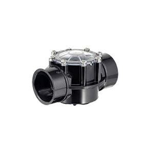 hayward pscv2sdgr pvc check valve, dark gray