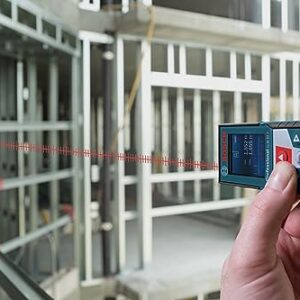 BOSCH Blaze GLM50C Bluetooth Enabled 165ft Laser Distance Measure with Color Backlit Display