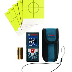 BOSCH Blaze GLM50C Bluetooth Enabled 165ft Laser Distance Measure with Color Backlit Display