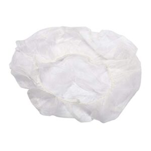 royal 21" white o.r. cap, disposable and latex-free, package of 100