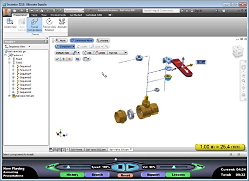 Autodesk Inventor 2016: Assemblies and Advanced Concepts – Video Training Course