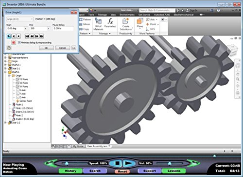 Autodesk Inventor 2016: Assemblies and Advanced Concepts – Video Training Course