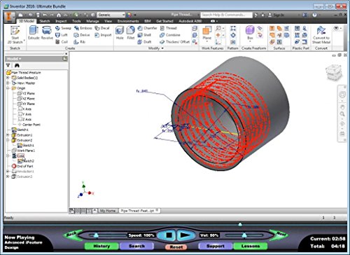 Autodesk Inventor 2016: Assemblies and Advanced Concepts – Video Training Course