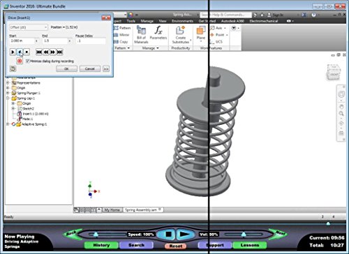 Autodesk Inventor 2016: Assemblies and Advanced Concepts – Video Training Course