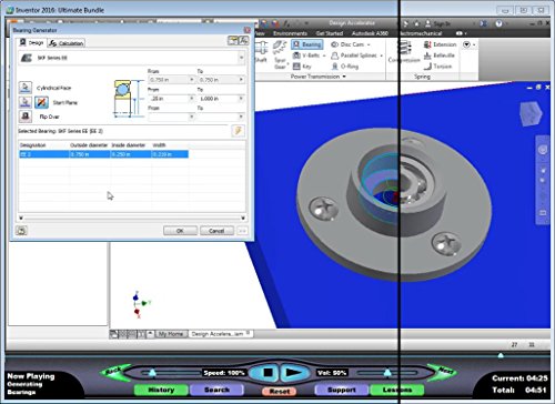 Autodesk Inventor 2016: Assemblies and Advanced Concepts – Video Training Course