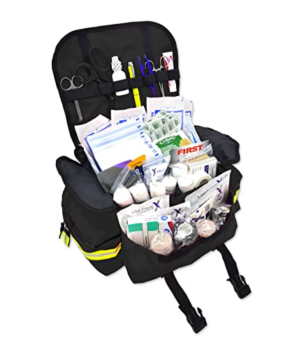 Lightning X Small Medic First Responder EMT Trauma Bag Stocked First Aid Trauma Fill Kit A