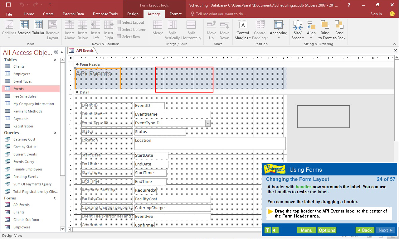 Professor Teaches Access 2016 [Download]