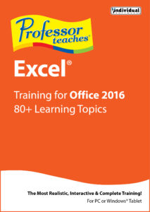 professor teaches excel 2016 [download]