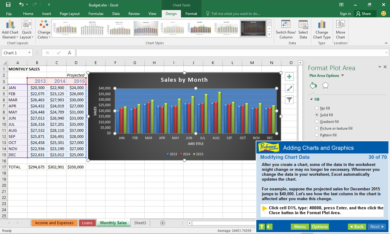 Professor Teaches Excel 2016 [Download]