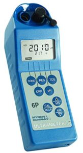 myron l 6piifce conductivity, resistivity, tds, ph, orp/free chlorine, temperature meter