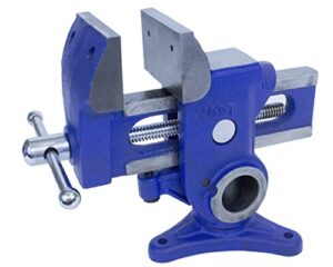 yost tools mav-3.5 multi-angle vise, blue, 3.5"