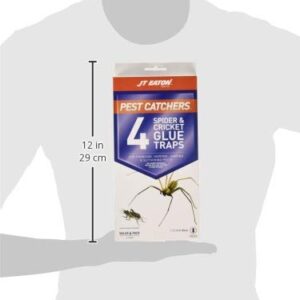 J T Eaton 646437141239 JT Eaton 844 Pest Catchers Large Spider and Cricket Size Attractant Sc