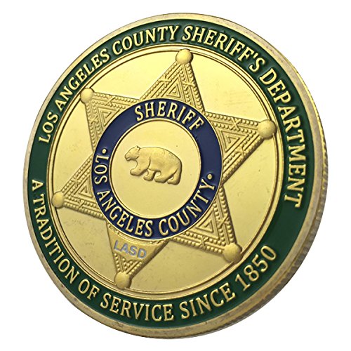 Los Angeles County Sheriff's Department / LASD G-P Challenge Coin 1122#