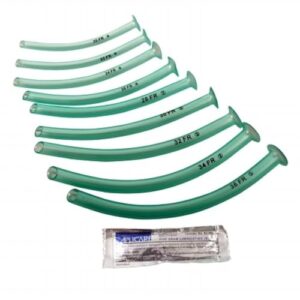 dynarex 4589 nasopharyngeal airway kit 9pc + 9pack jelly 1 kit/pkg -