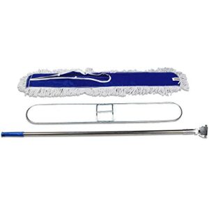 Kendal 44 Inch Commercial Maxi Dust Mop Kit ,Dry Mop for Hardwood Floors(44" Mop Kit)