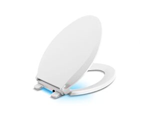 kohler 75796-0 cachet toilet seat, elongated, white