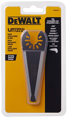 DEWALT Oscillating Tool Blade, Triangular, Rigid Scraper (DWA4232)