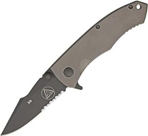 combative edge x9 framelock gray