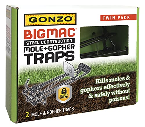 Gonzo 100518442 Gopher Trap, Brown/A