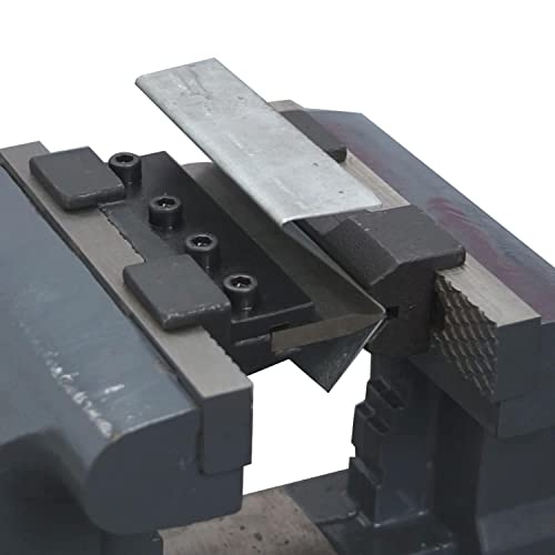 KAKA INDUSTRIAL BDS-8, 8 Inches Vise Mount Metal Brake Bender Attachment Bending Sheet Metal Vice Brake