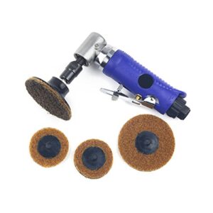 XtremepowerUS 23-Pieces Angle Head Air Die Grinder Polishing Debarring Surface Sanding Kit 1/4" Composite