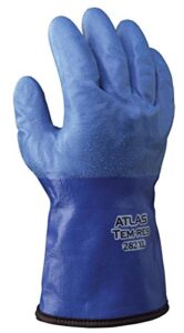 showa best 282 atlas temres insulated gloves, waterproof/breathable temres technology, oil resistant rough textured coating, acrylic insulation, xl (1 pair)