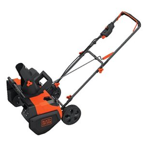 black+decker lcsb2140 40v max lithium snow thrower, 21"