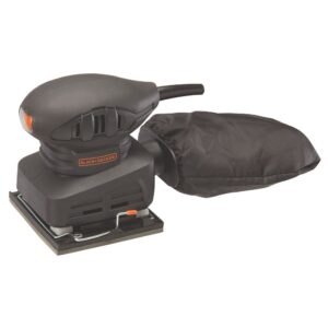 black+decker electric sander, 1/4 sheet, 1.5-amp (bdeqs15c)