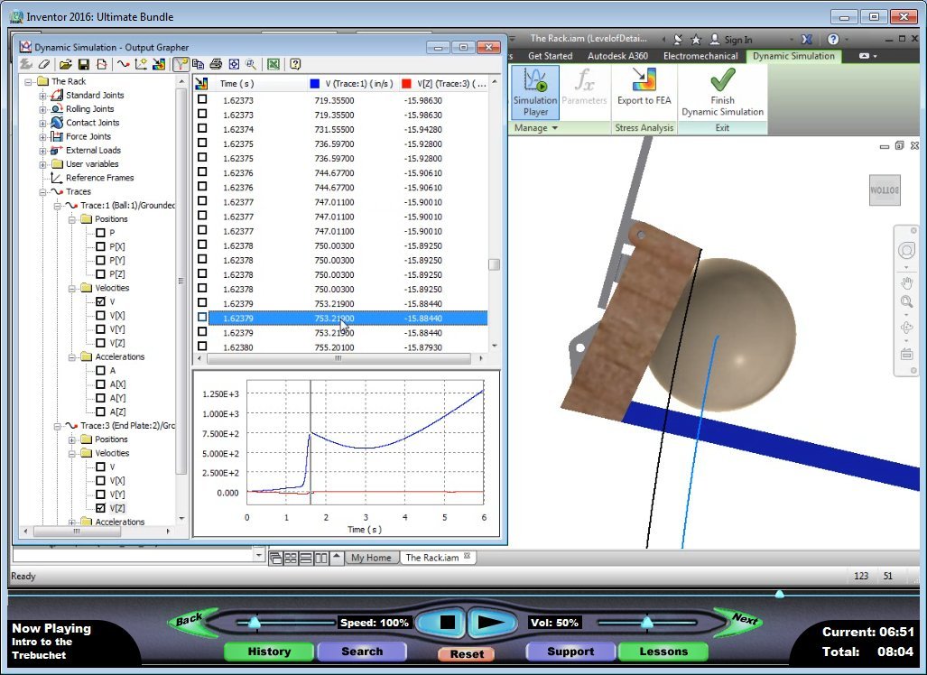 Autodesk Inventor 2016: Dynamic Simulation Made Simple – Video Training Course